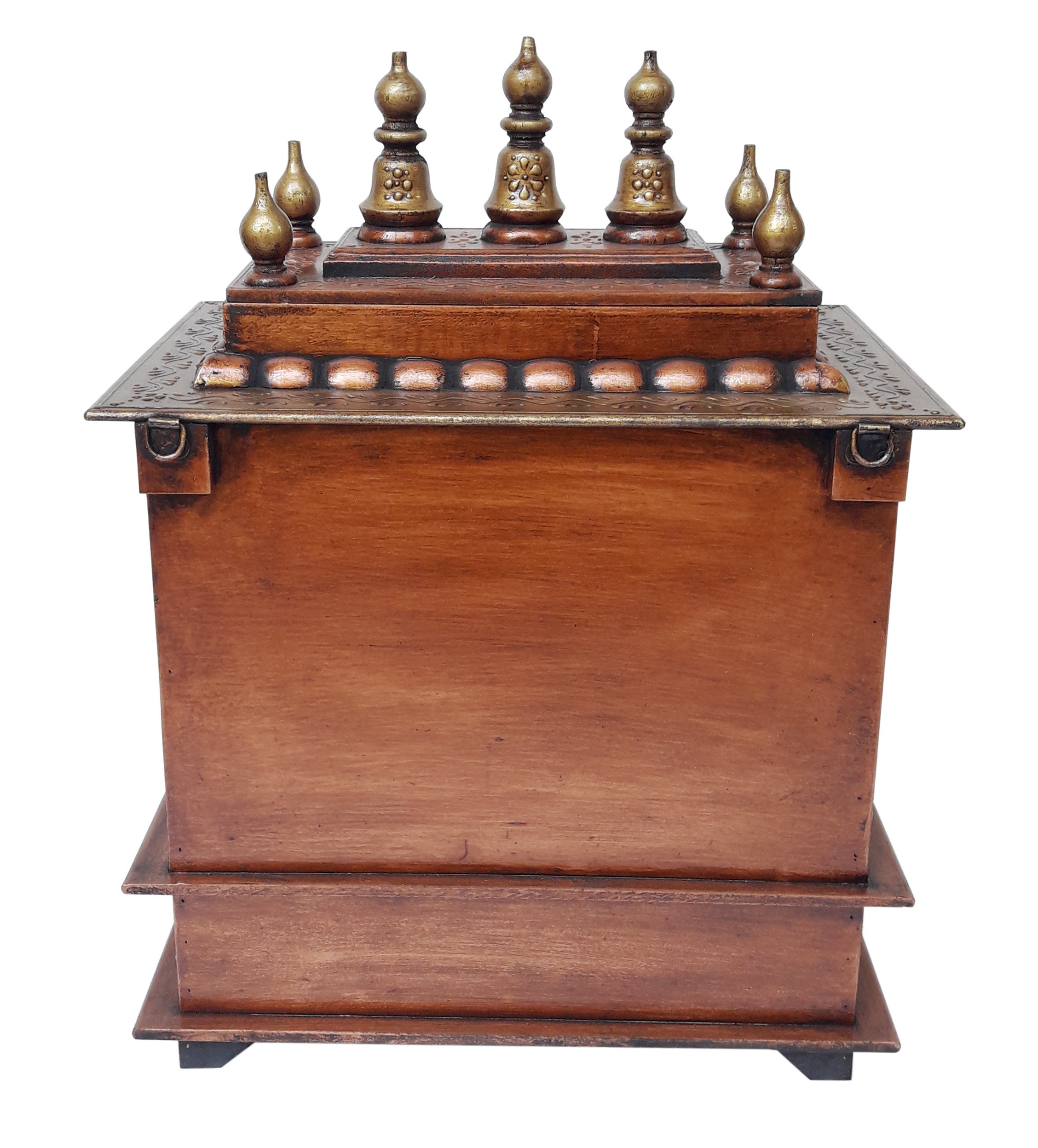 Wooden Temple Mandir Handcrafted Window Pooja Ghar Mandap for | Etsy