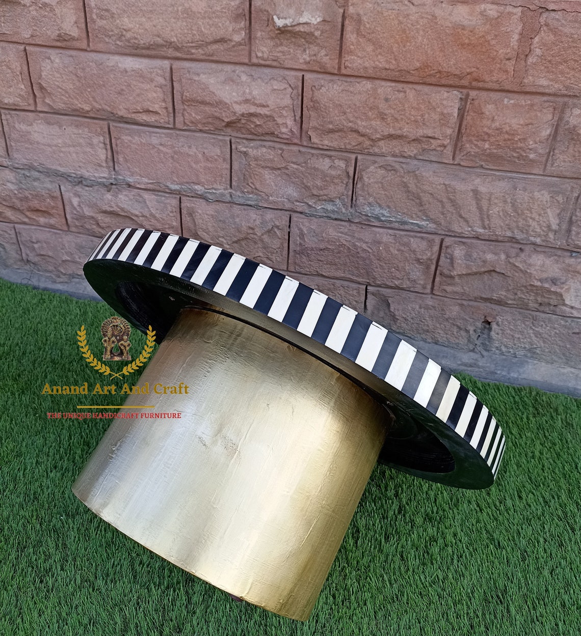 Wooden Table Wood Coffee Table Bone Coffee Table Round Table | Etsy