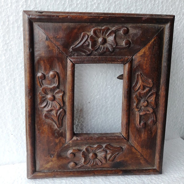 Carved Wood Frame - Etsy