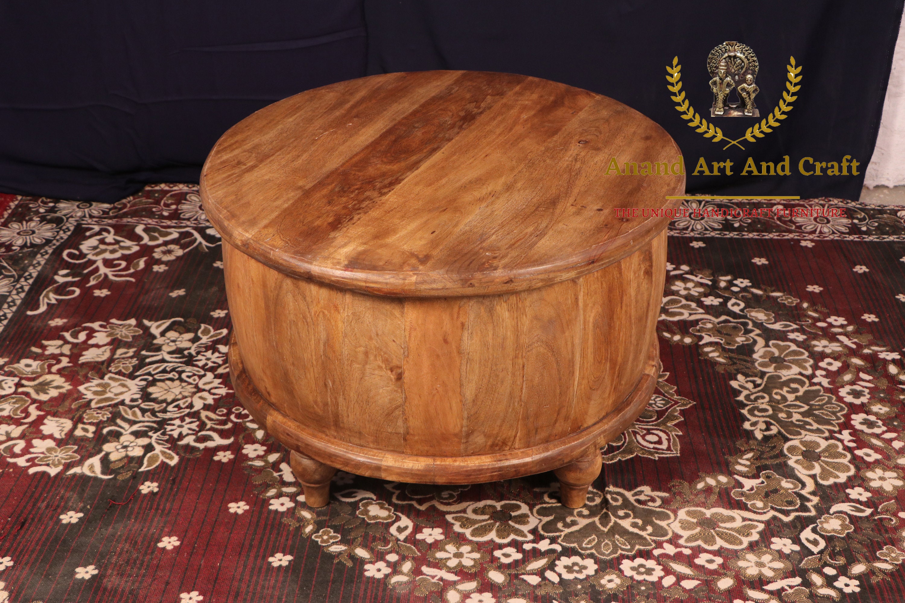 Wooden Storage Coffee Table Wooden Cocktail Table Unique Table - Etsy