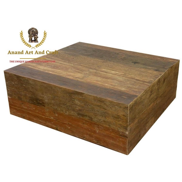 Wood Coffee Table - Etsy