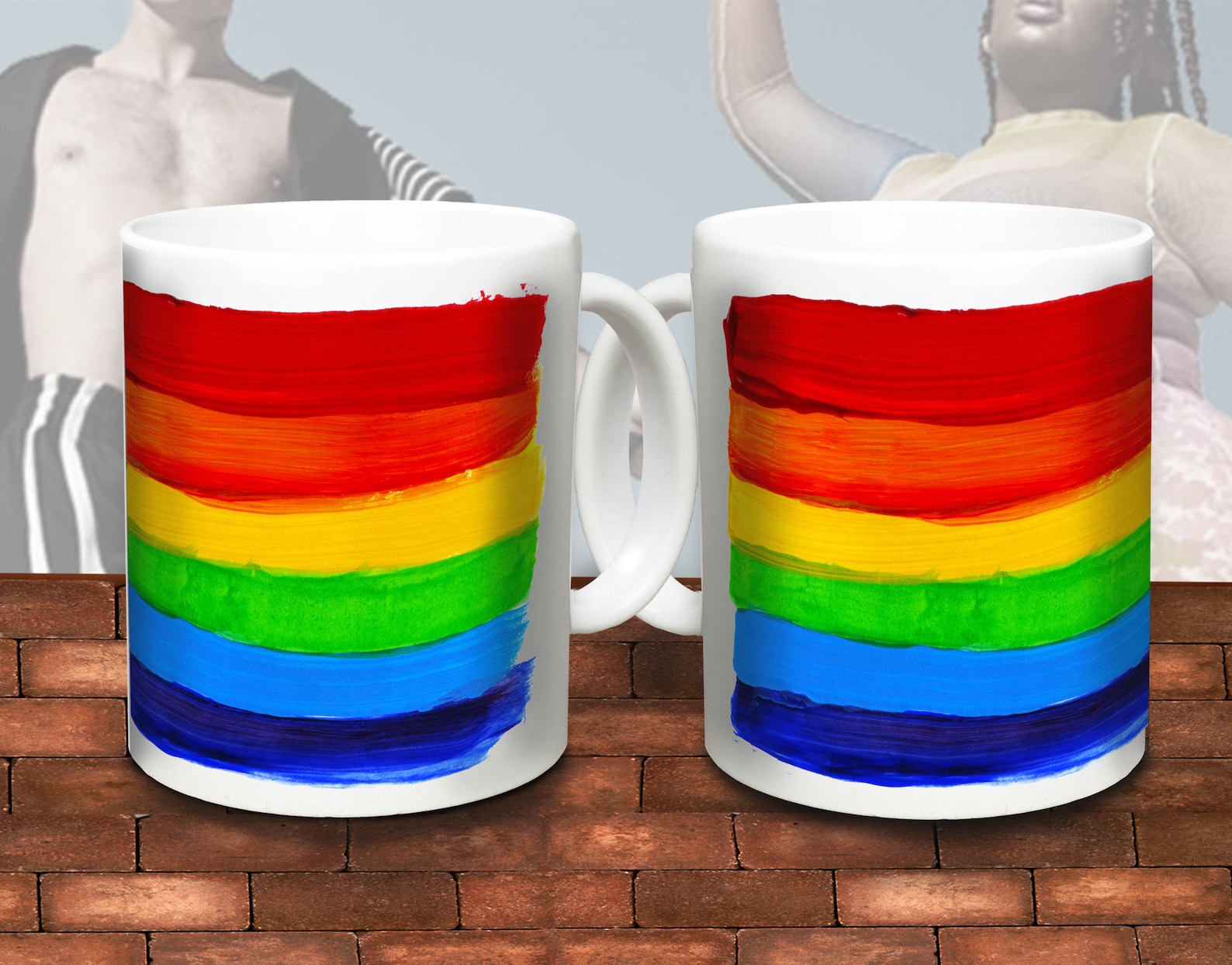 Cup With Rainbow Colours Pride Colours June 2021 LGBTQ Cup - Etsy