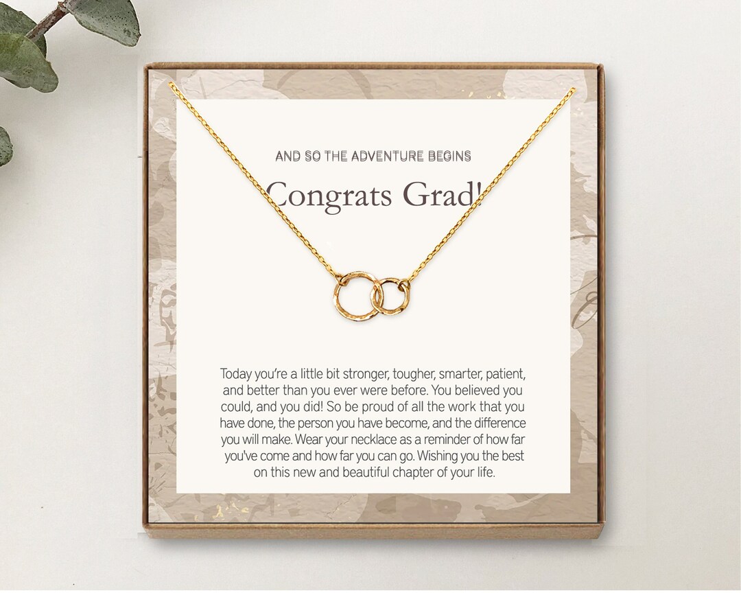 Graduation Necklace, Class of 2024, College Graduation, High School ...