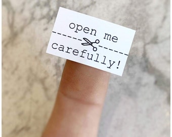 Open Carefully Stickers - Etsy