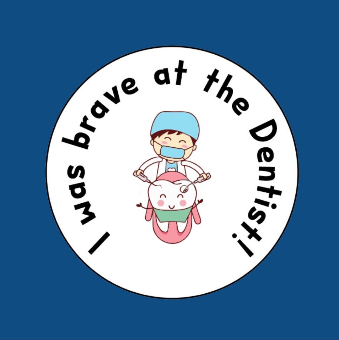 35x I Was Brave at the Dentist DENTAL Medicine Bravery - Etsy