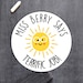 35x Terrific Work Smiley Sun Personalised Good Work Teacher Praise ...