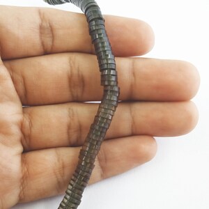 6mm Acrylic Disc Beads 8 Inch 1 Strand Heishi Beads Waterproof Bracelet ...