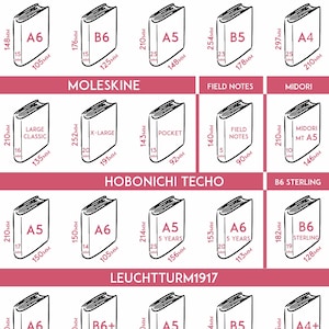 Leather Notebook Cover: Free Personalization, Vintage Journal Case A6 ...