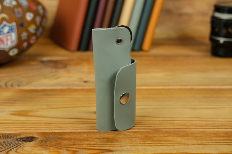 Scratch Resistant Leather Key Chain Leather Key Case Leather | Etsy