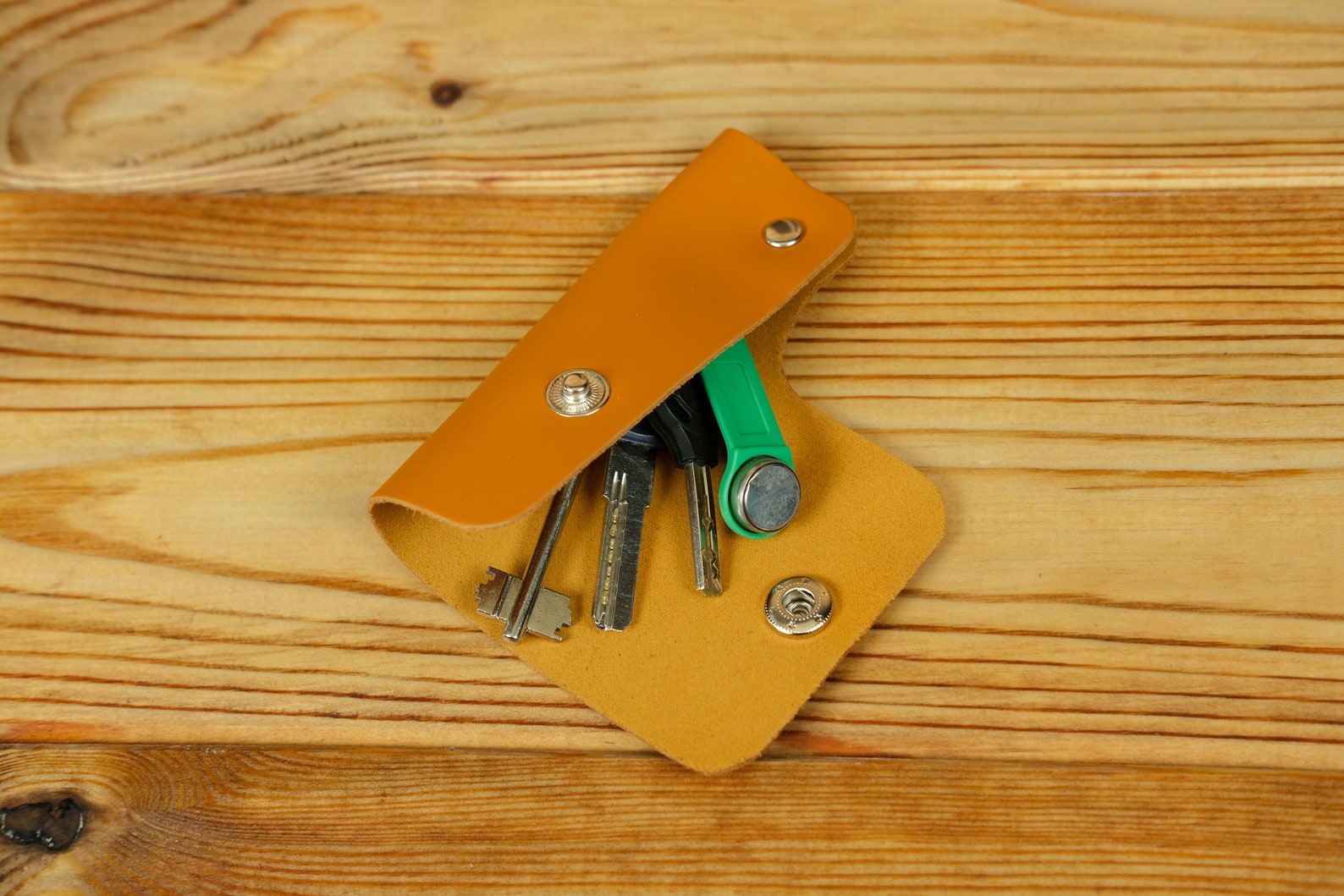 Scratch Resistant Leather Key Chain Leather Key Case Leather | Etsy