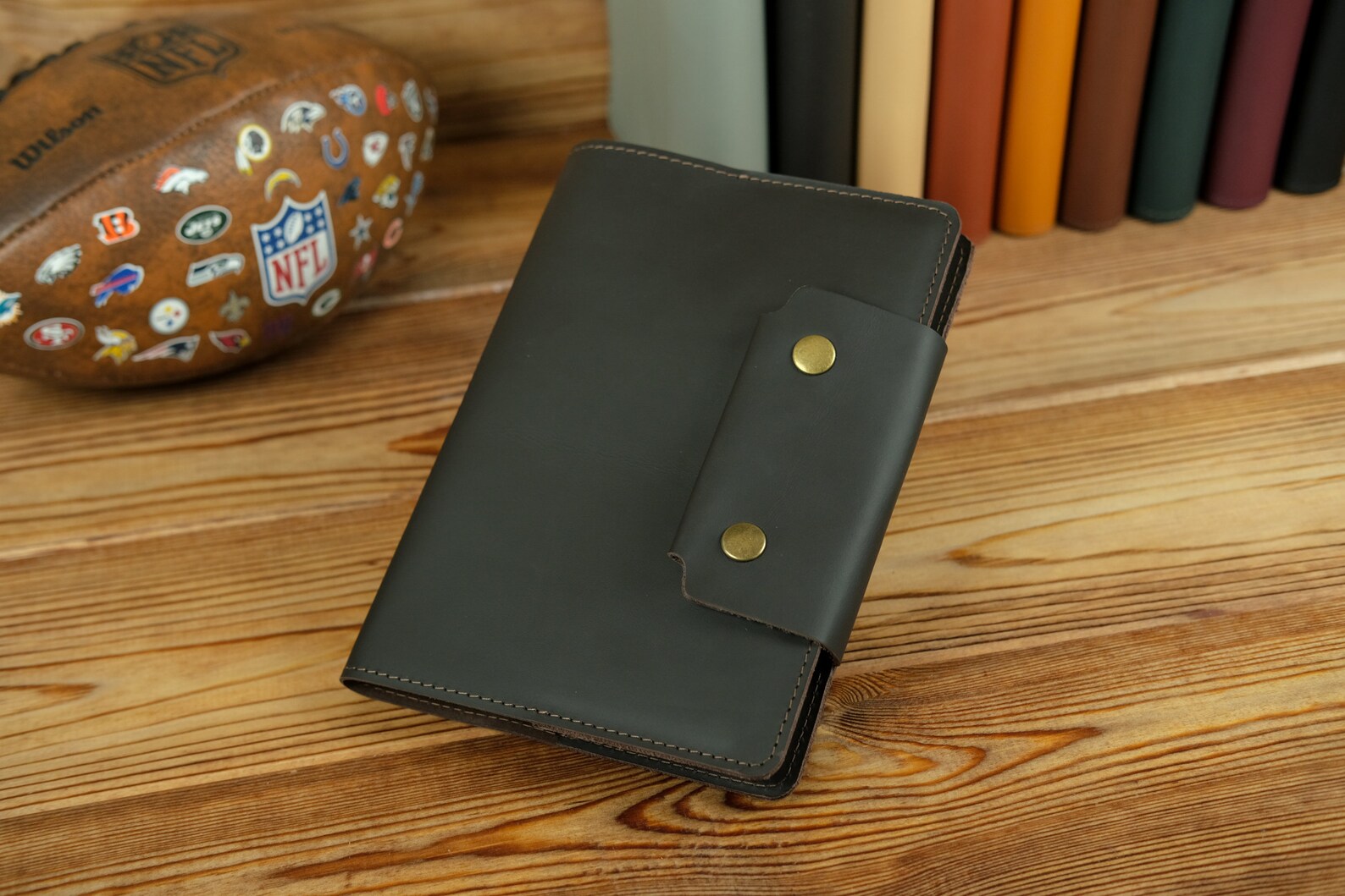 A5 Leather Journal Cover Leather Notebook Cover Bullet | Etsy