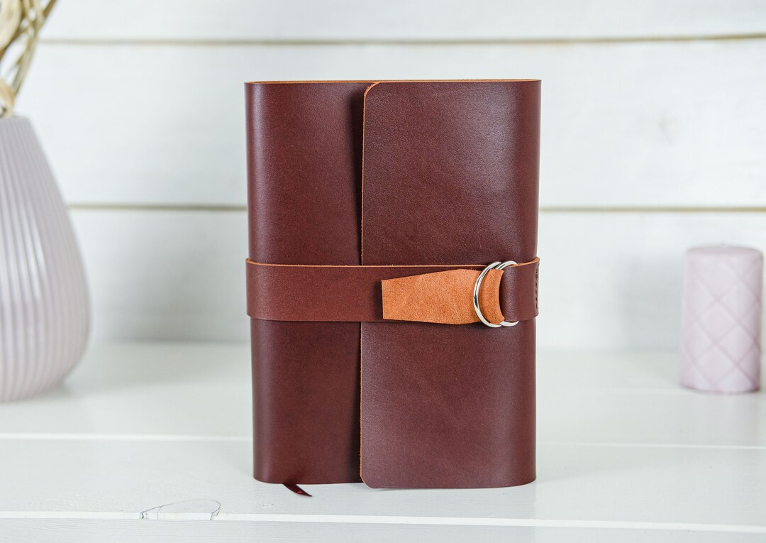 Vintage Notebook Cover A5, Leather Journal Covers, Hobonichi A5 ...