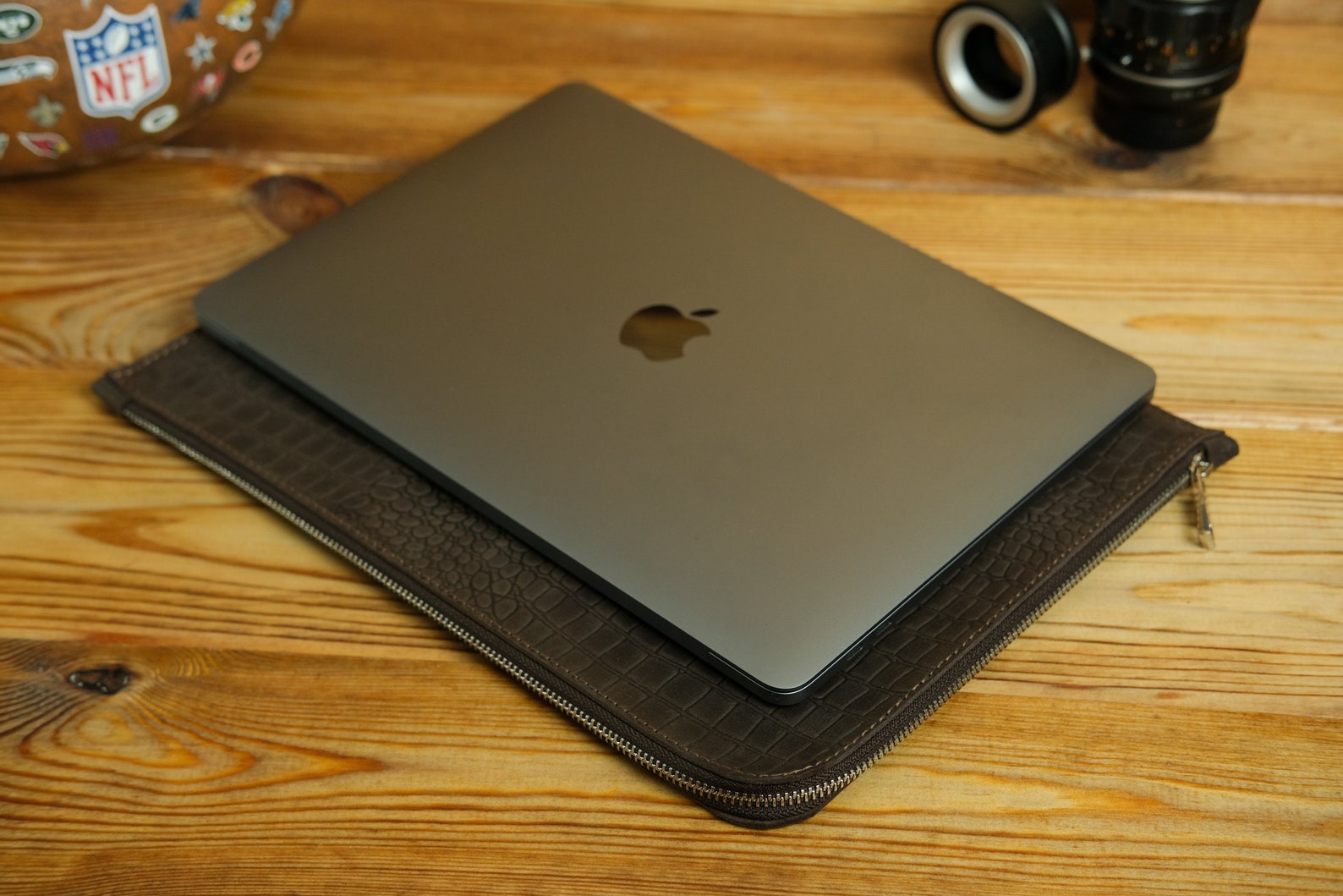 MacBook Pro M1 2020 case Felt laptop sleeve Zippered Leather | Etsy