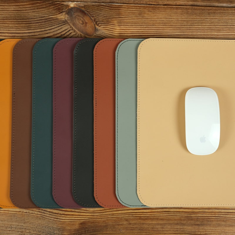 Leather Mouse Pad - Etsy