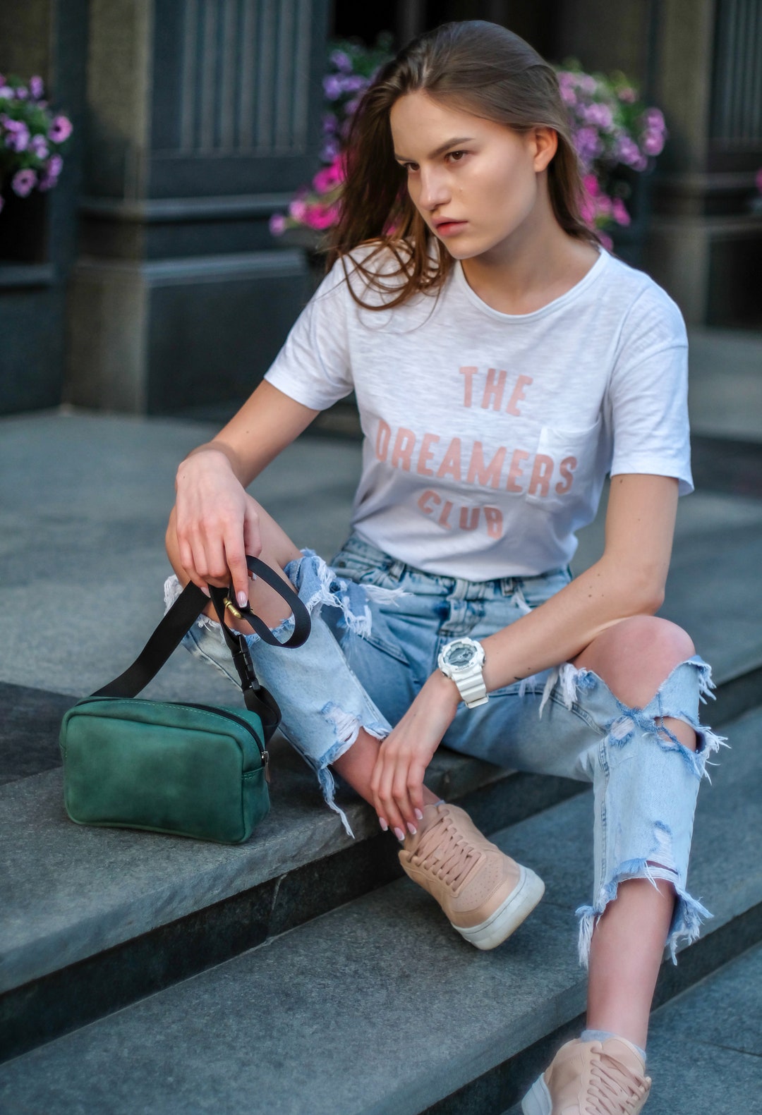 Pastel Leather Fanny Packs for Women, Leather Fanny Pack, Square Waist ...