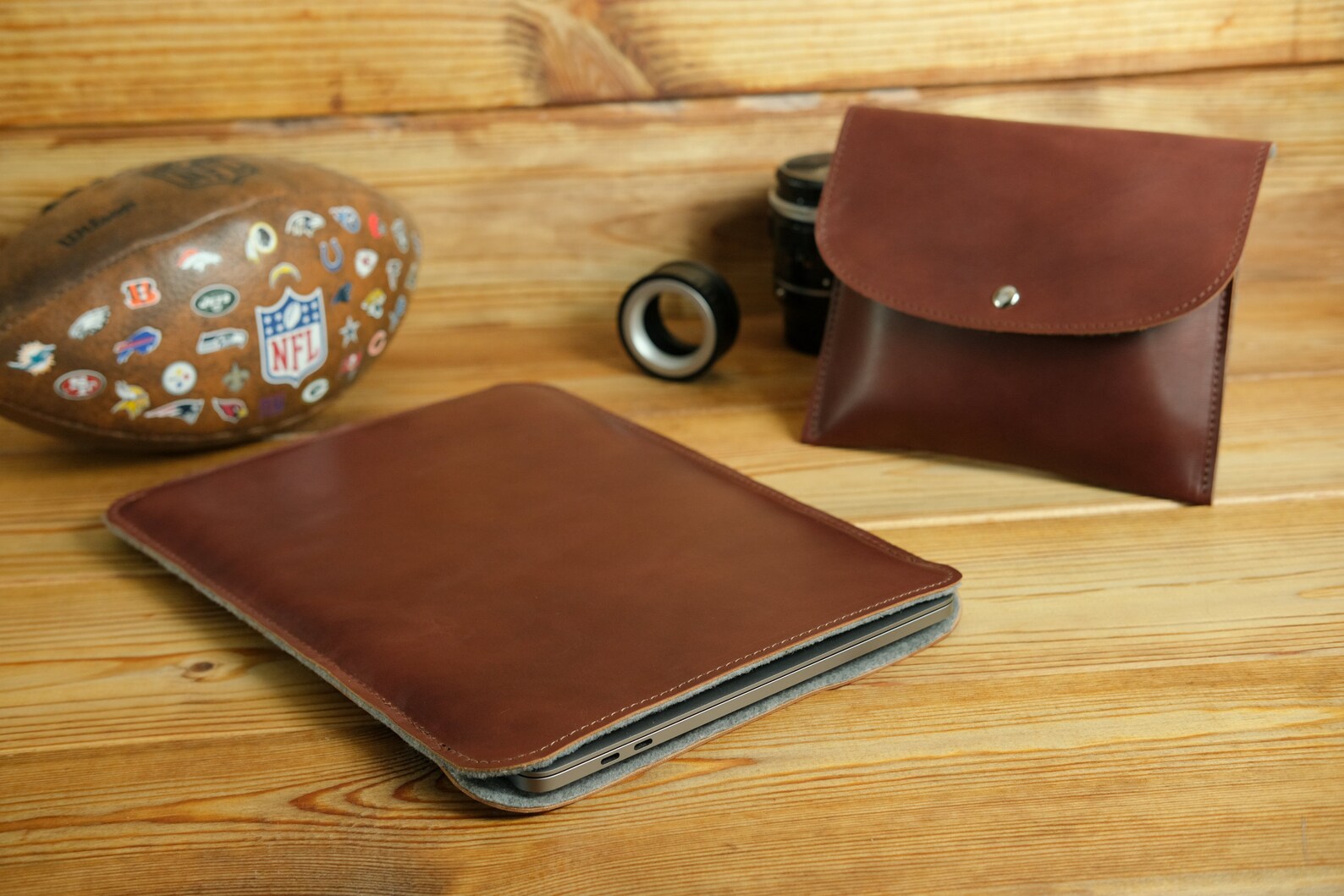 Premium Leather sleeve for MacBook Pro 13 M1 Unique leather | Etsy