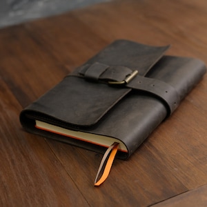 Vintage Notebook Cover A5 Leather Journal Covers - Etsy