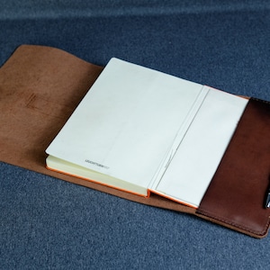 Vintage Notebook Cover A5 Leather Journal Covers - Etsy