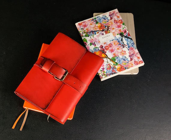 Vintage Notebook Cover A5 Leather Journal Covers | Etsy