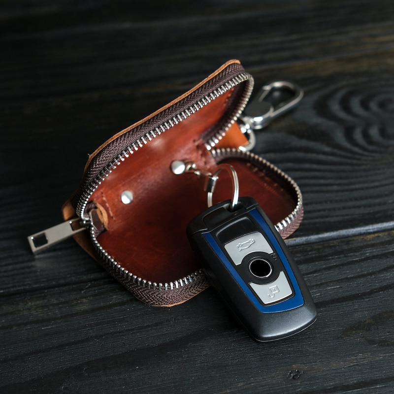 Coin Purse Key Fob - Etsy