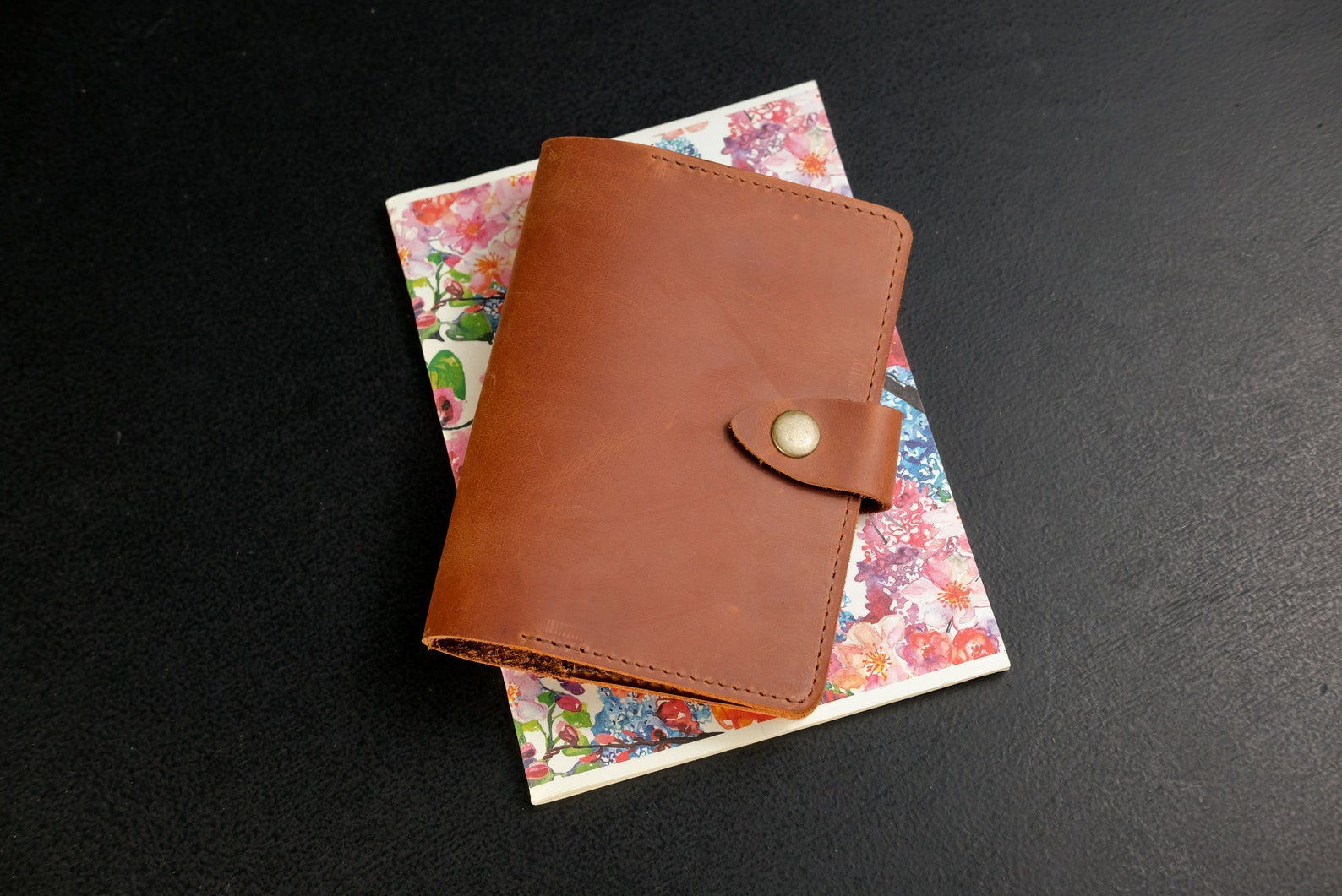 Leather Planner Cover A6 Travel Journal Cover A5 Leather | Etsy