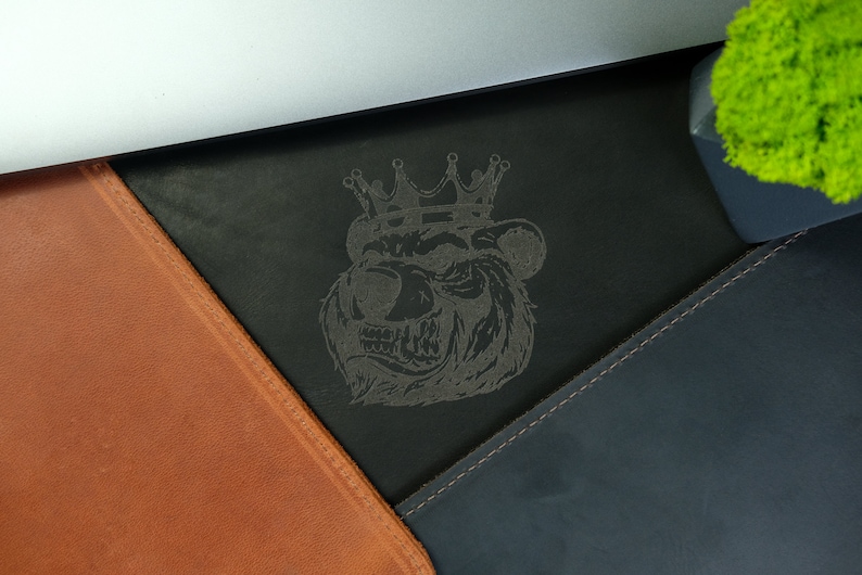 Personalised Engraving on Leather Custom Picture Engraving | Etsy