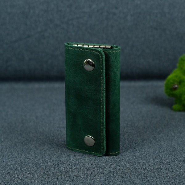 Leather Key Holder - Etsy