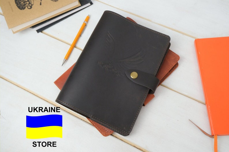 Leather Planner Cover A6 Travel Journal Cover A5 Leather - Etsy