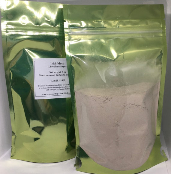 Irish Moss Powder 100% Pure Sea Moss Forest Hills Remedies - Etsy