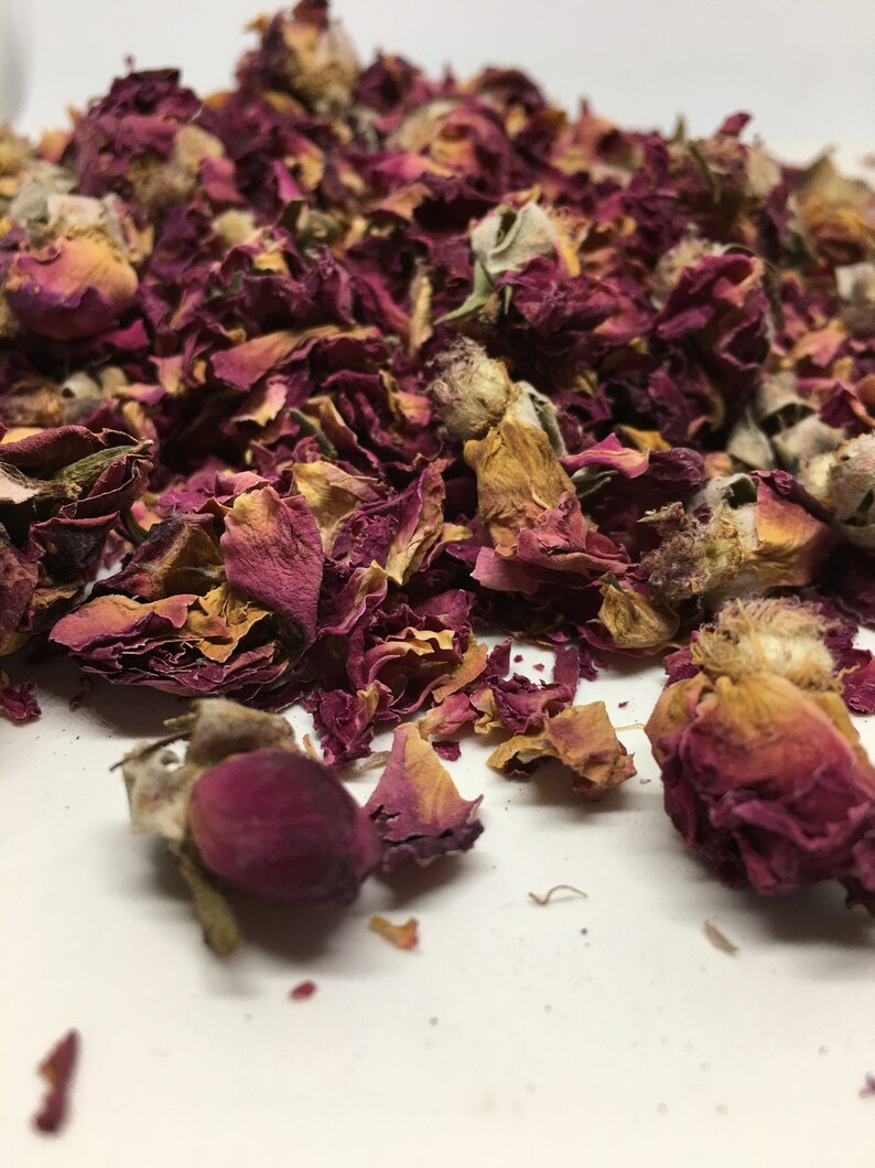 Rose Buds and Petals Dried Red Rose All Natural Healthy Tea - Etsy