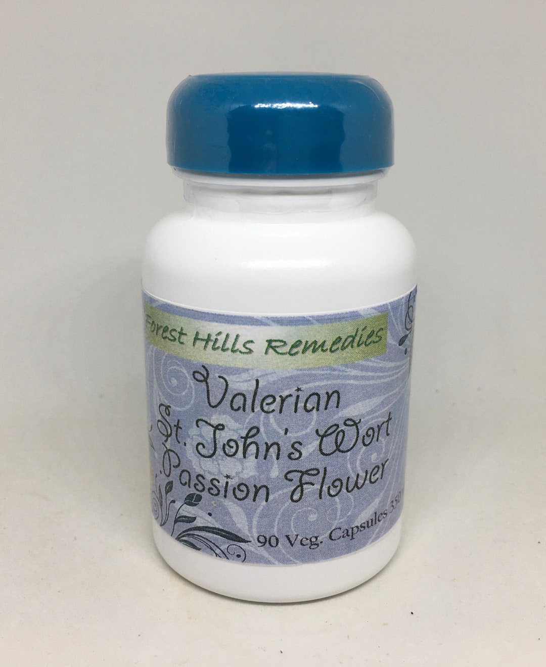 Good Night Caps, Valerian, Passion Flower, St. John's Wort, Vegan ...