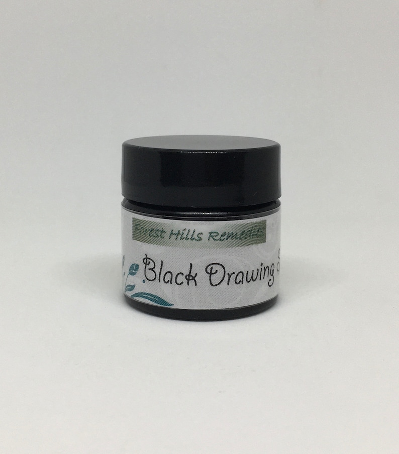 Black Drawing Salve, Traditional Formula, Splinters, Slivers, Stingers ...
