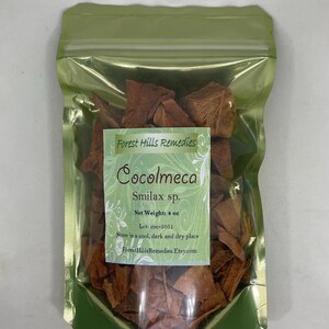 Cocolmeca Bark Powder and Cut, Wildcrafted, Smilax Sp - Etsy