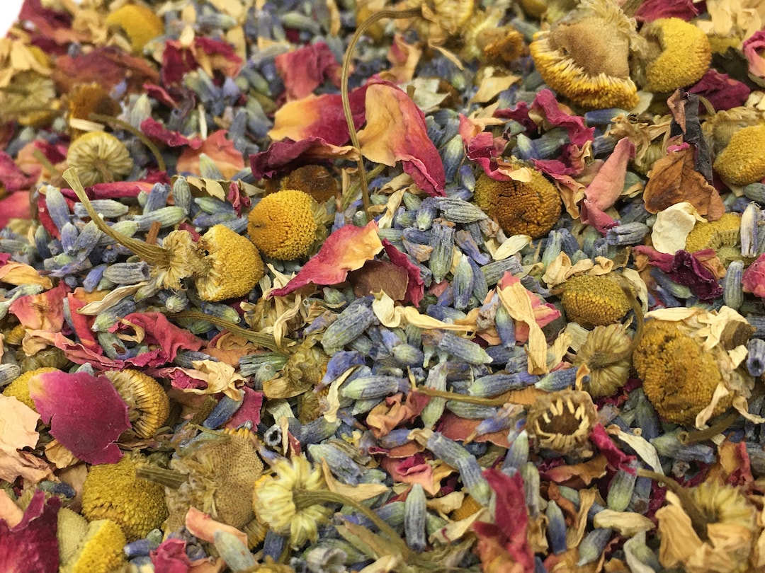 Good Night Tea, Bedtime Tea Blend of Lavender, Chamomile and Rose ...