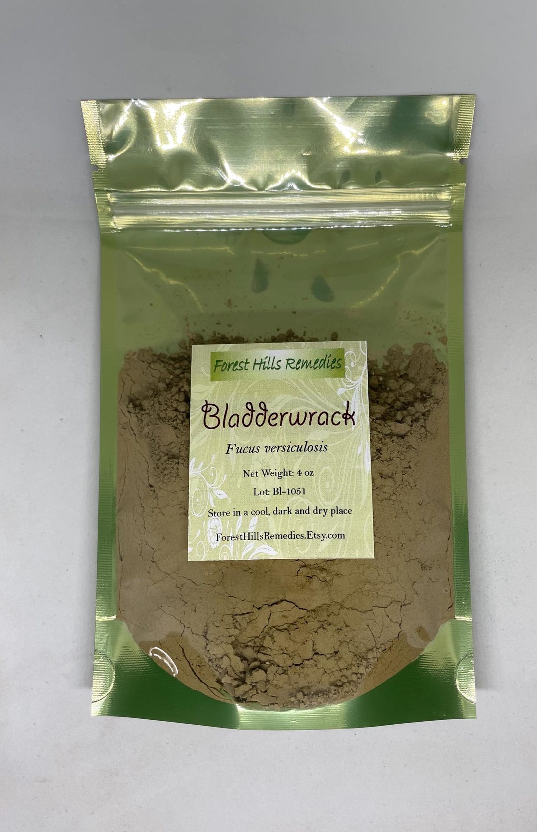 Bladderwrack Powder, Organic Fucus Vesiculosus, Alkaline Herb ...