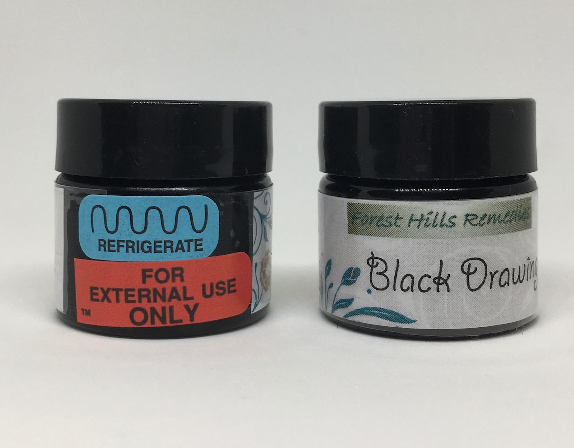 Black Drawing Salve Traditional Formula Splinters Slivers | Etsy