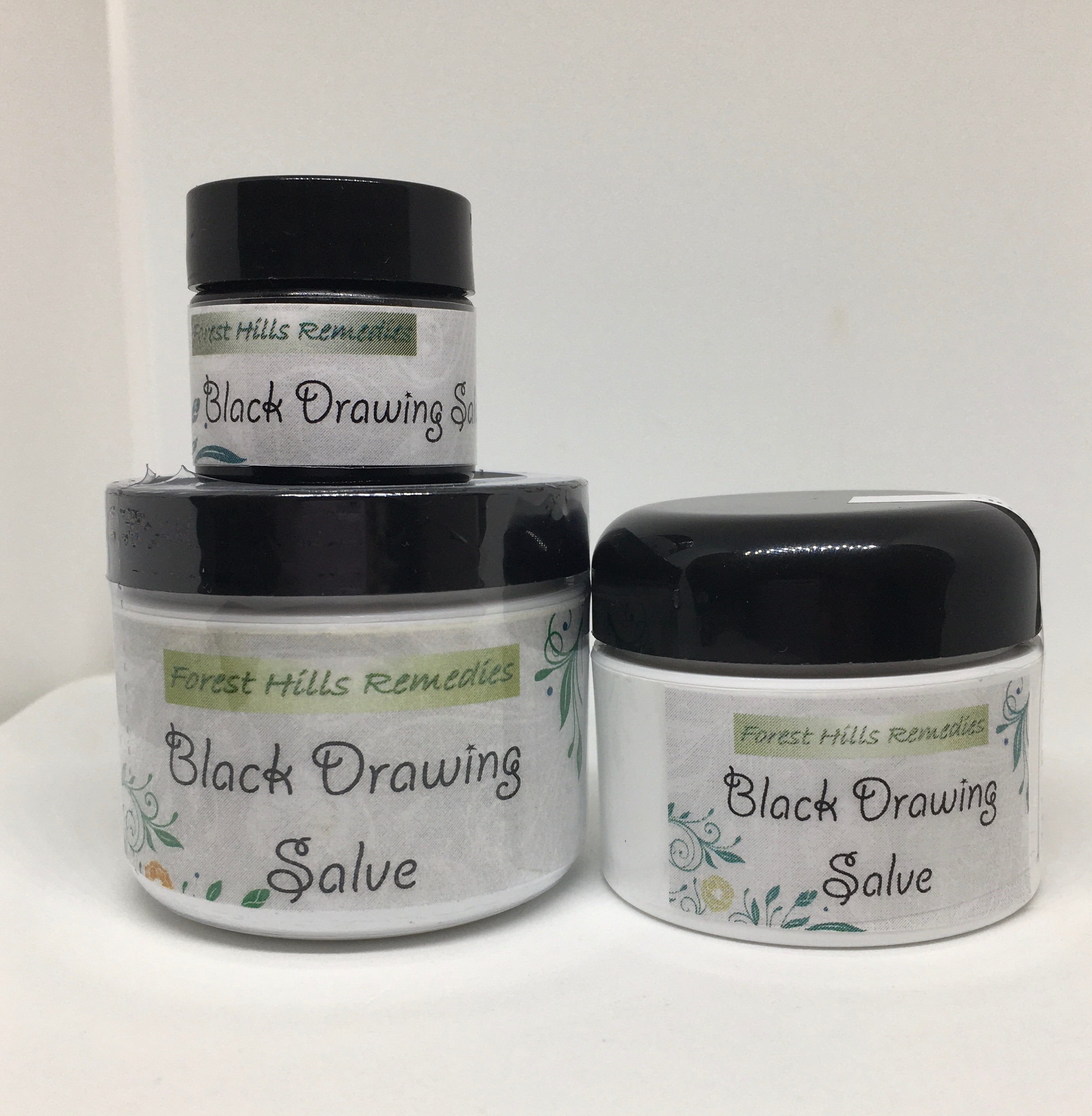 Black Drawing Salve, Traditional Formula, Splinters, Slivers, Stingers ...