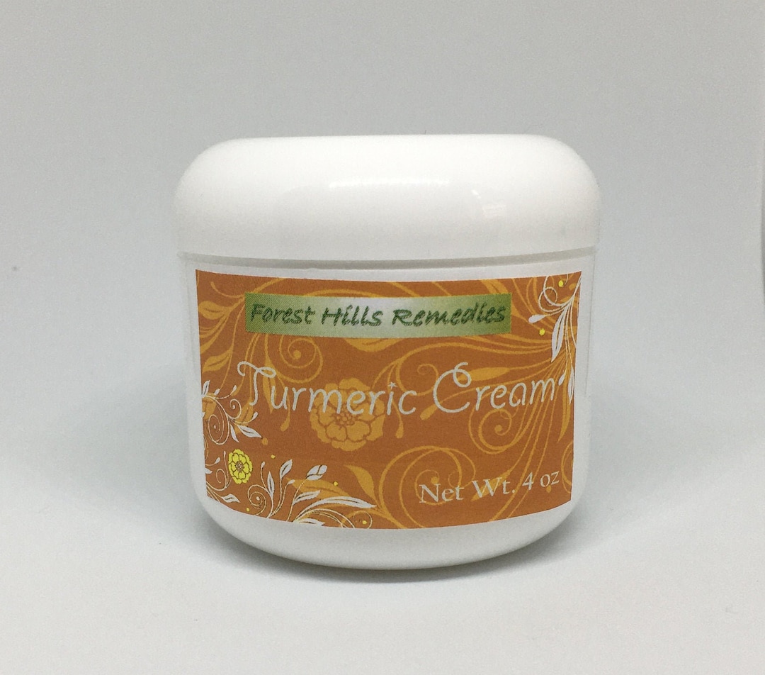 Organic Turmeric Cream, NOT SALVE, Quick Absorption, Easy Washable With ...