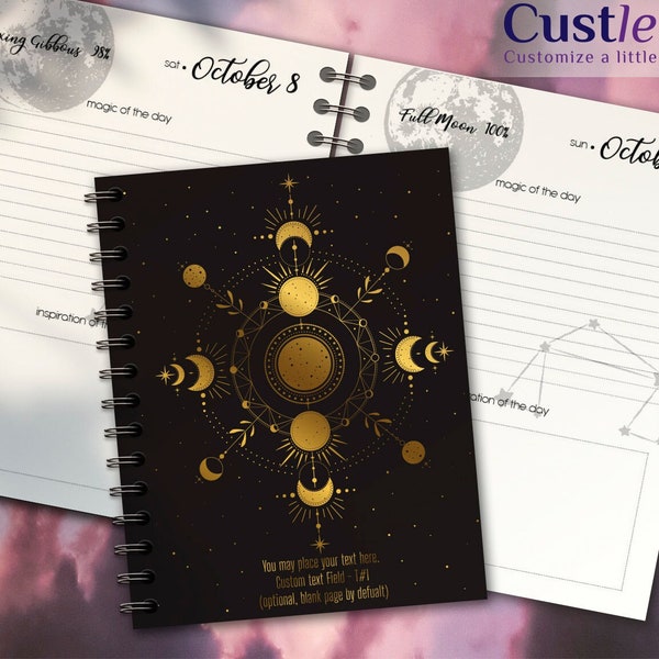 Planners Moon Phases 2024 - Etsy