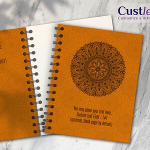 Personalized Hard Cover Notebook. Cute Planner With Name. - Etsy