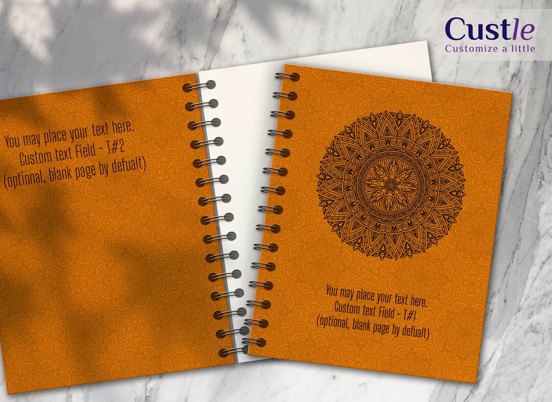 Personalized Hard Cover Notebook. Cute Planner With Name. - Etsy