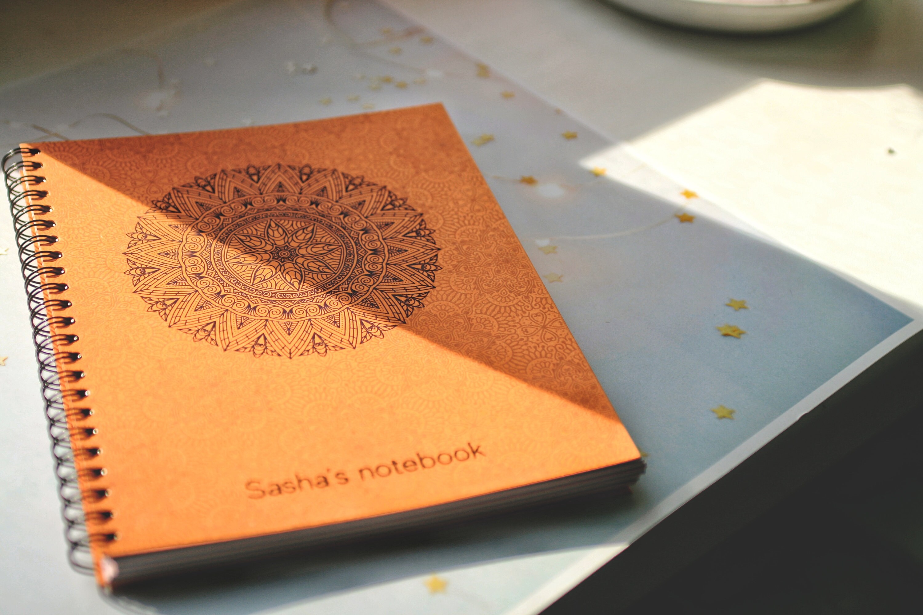 Personalized Hard Cover Notebook Cute Planner With Name | Etsy