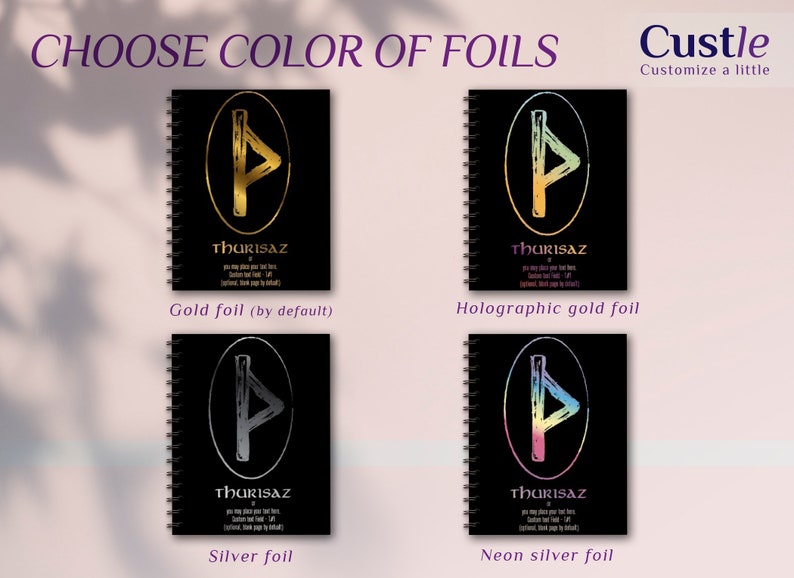 Runes Notebook Viking Alphabet Journal Black Bullet | Etsy