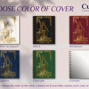 The Magician Notebook Magical Bullet Journal Custle Gold - Etsy