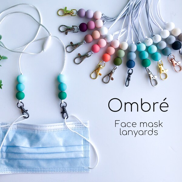 Beaded Mask Lanyard - Etsy