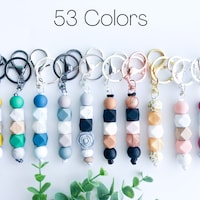 Beaded Keychains - Etsy