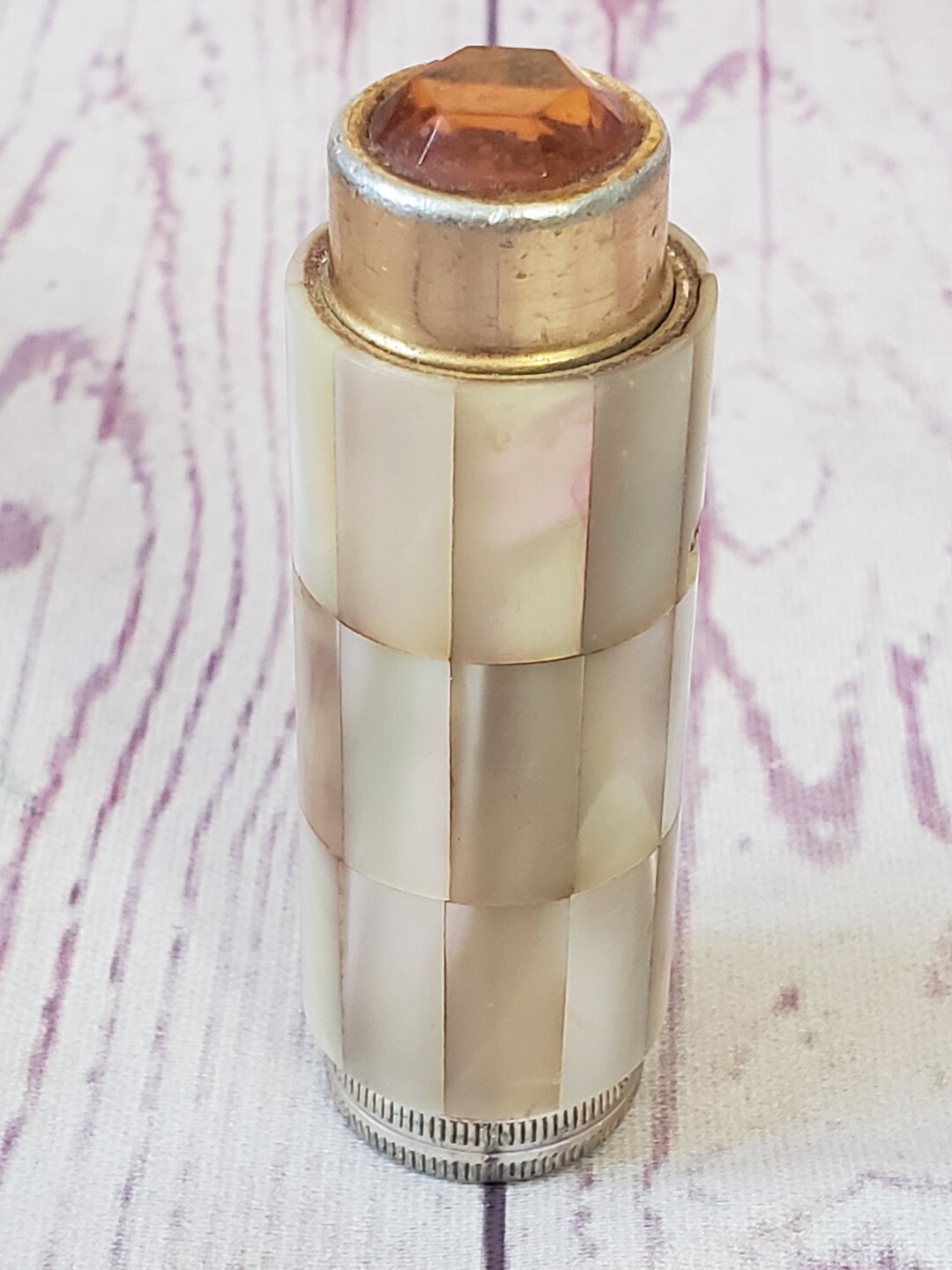 MOP Perfume Scent Bottle- Kigu of London - Mother of Pearl and Crystal ...