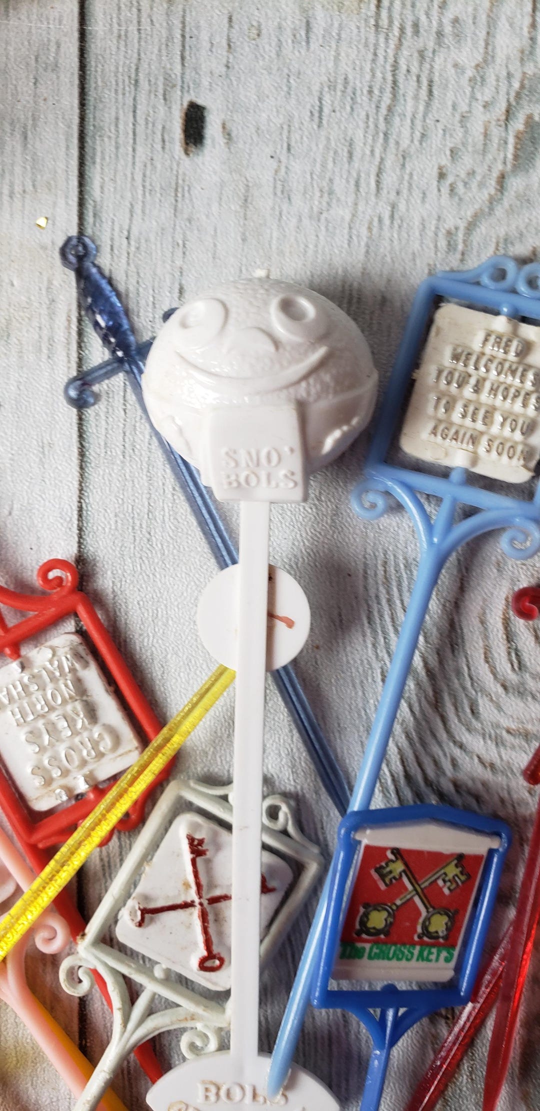 Vintage Zodiac Plastic Cocktail Sticks - Etsy