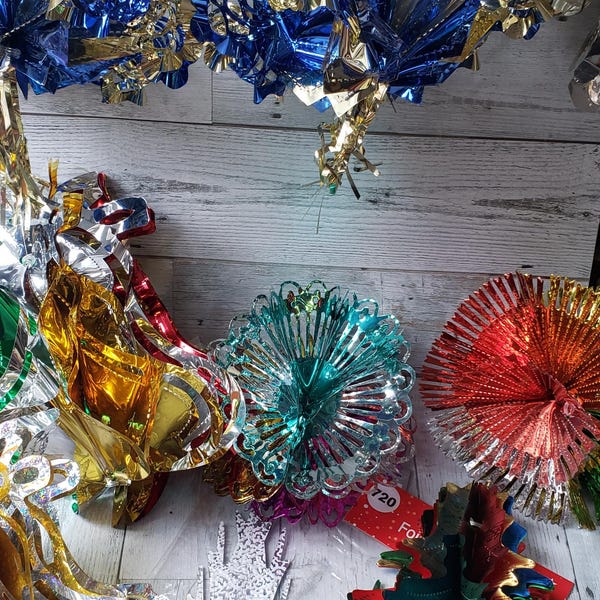 Vintage 80s Christmas Decorations - Etsy UK