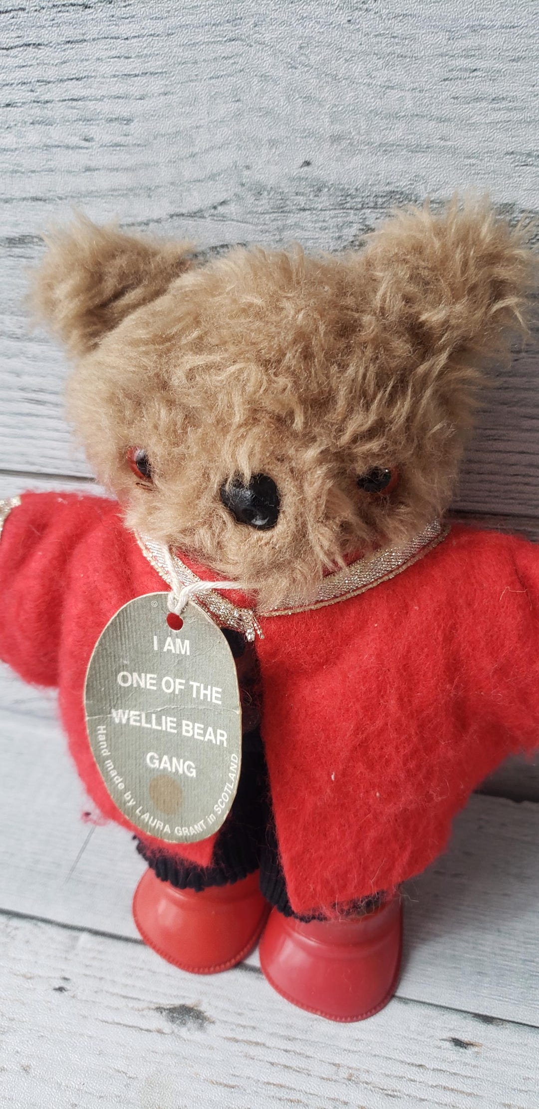Vintage Wellie Bear Gang Teddy Bear- Adult Collectable Only - Etsy
